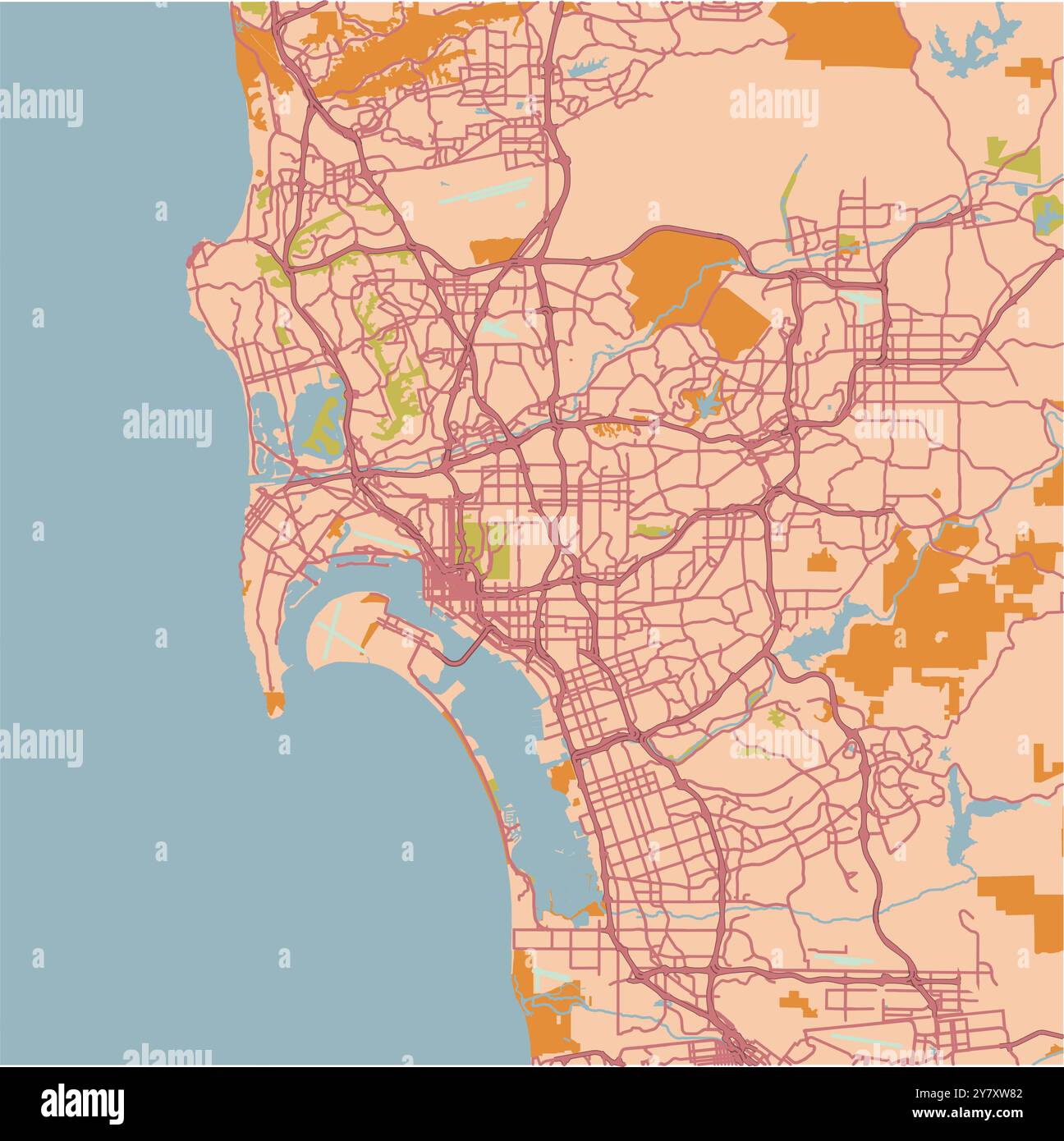 California Theme Parks Map LEGOLAND Resort Park Map | LEGOLAND