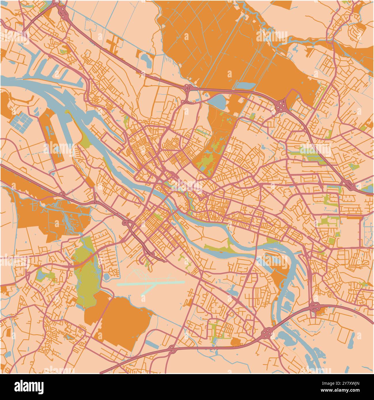 Map of bremen hi-res stock photography and images - Alamy