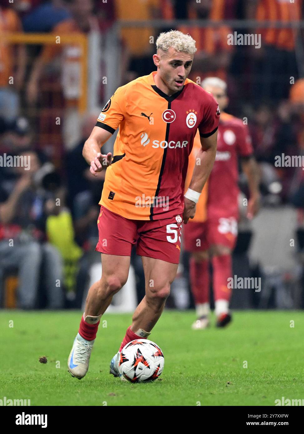 ISTANBUL - Baris Alper Yilmaz of Galatasaray SK during the UEFA Europa ...
