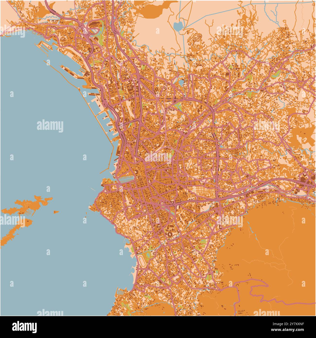 Map marseille france hi-res stock photography and images - Alamy