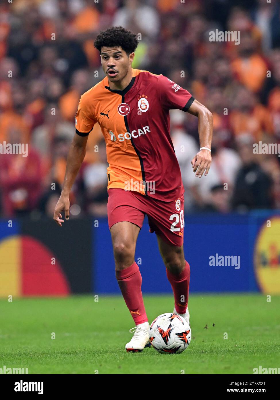 ISTANBUL - Gabriel Sara of Galatasaray SK during the UEFA Europa League ...