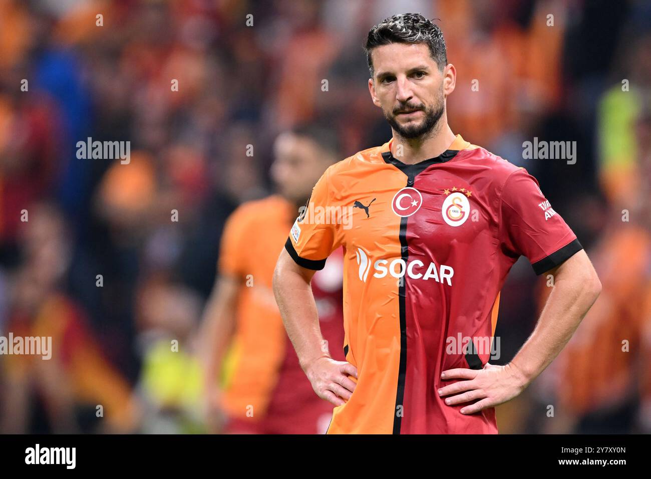 ISTANBUL - Dries Mertens of Galatasaray SK during the UEFA Europa ...