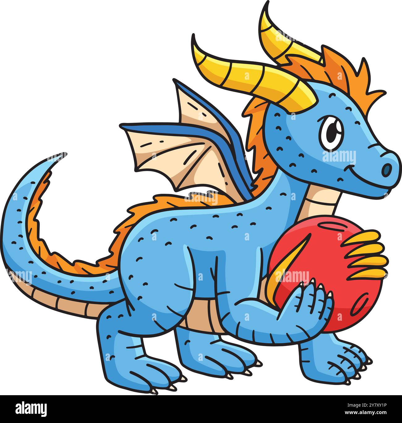 Dragon orb Stock Vector Images - Alamy