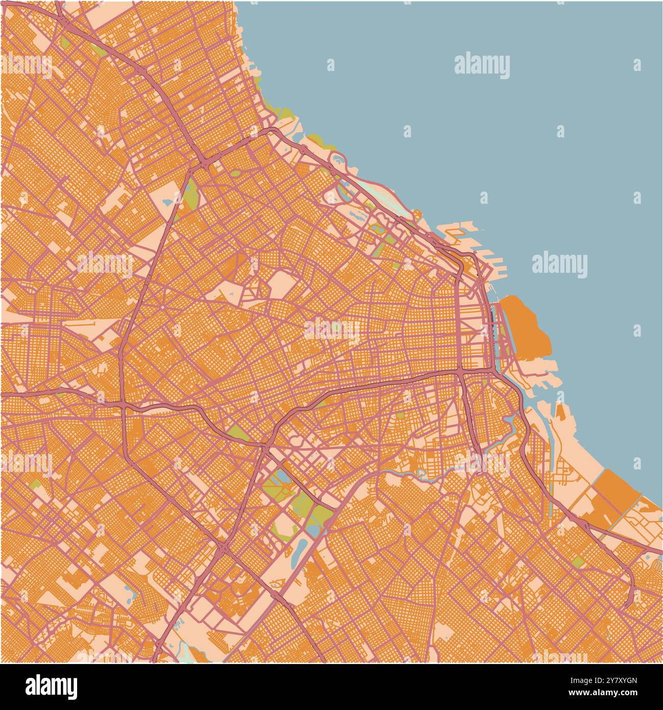 Buenos aires argentina and pink Stock Vector Images - Alamy