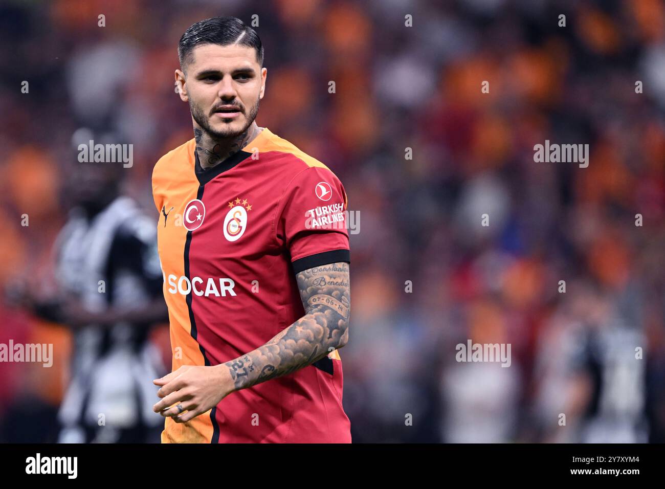 ISTANBUL - Victor Osimhen of Galatasaray SK during the UEFA Europa ...