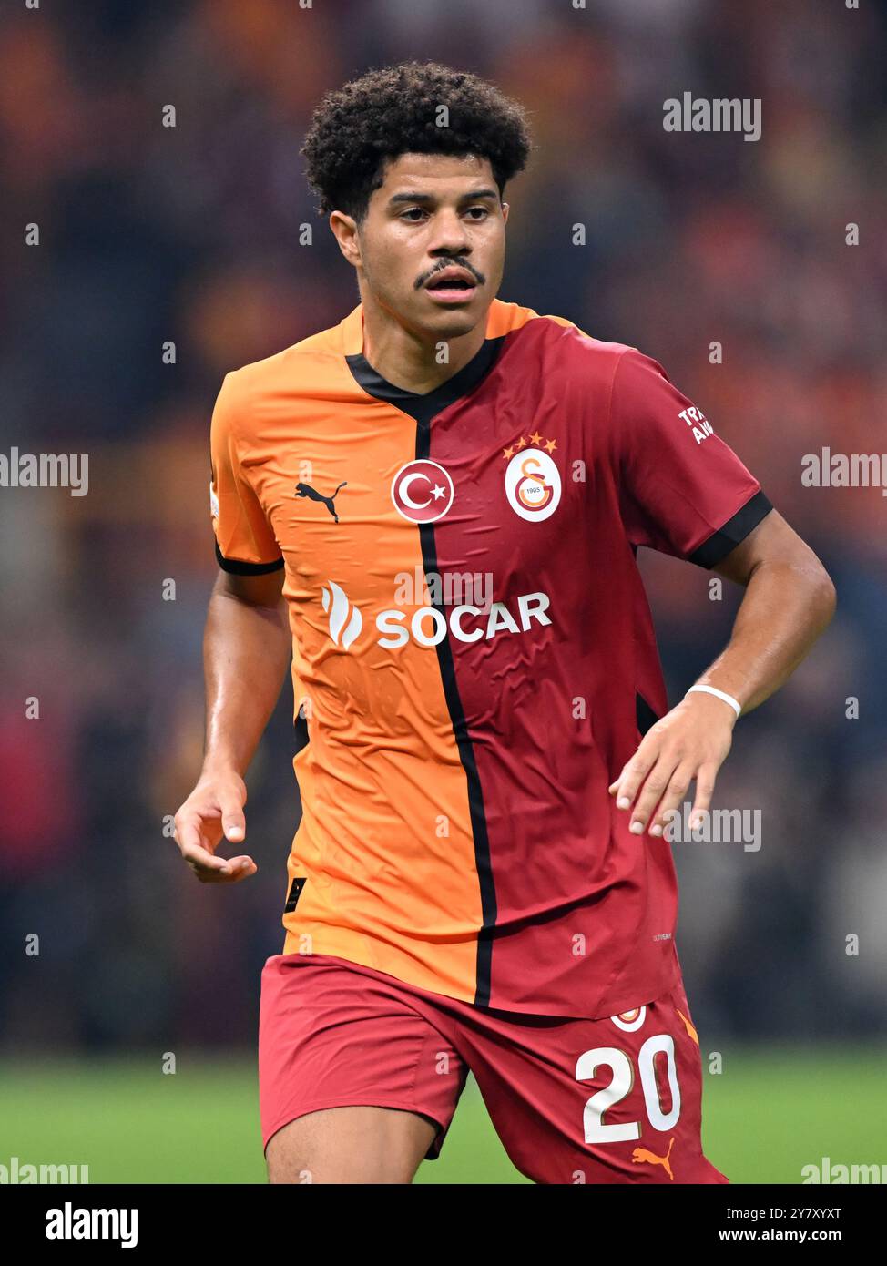ISTANBUL - Gabriel Sara of Galatasaray SK during the UEFA Europa League ...