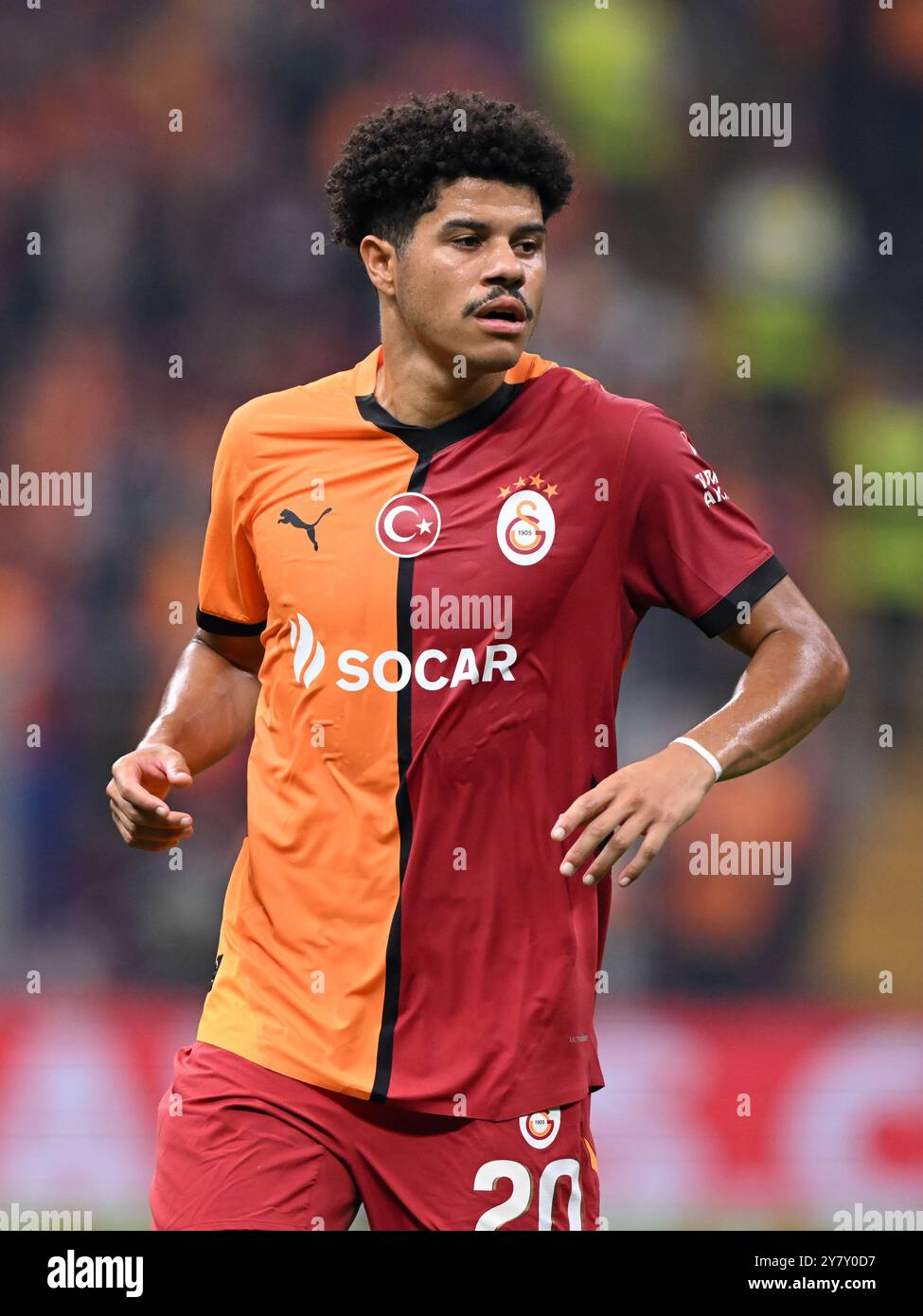 ISTANBUL - Gabriel Sara of Galatasaray SK during the UEFA Europa League ...