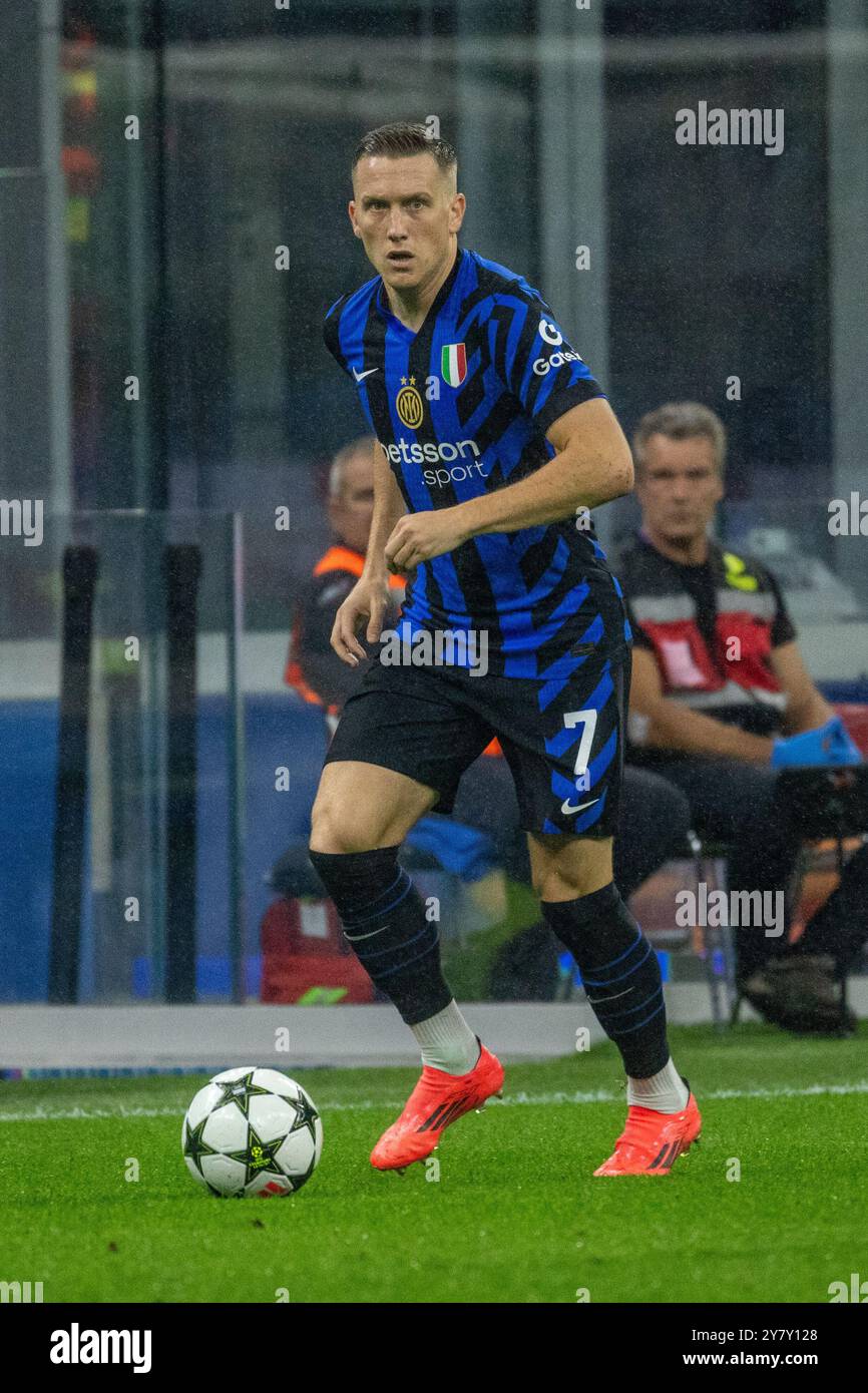 Milan, Italy -october 1 2024 - champions league - Inter-Crvena Zvezda ...