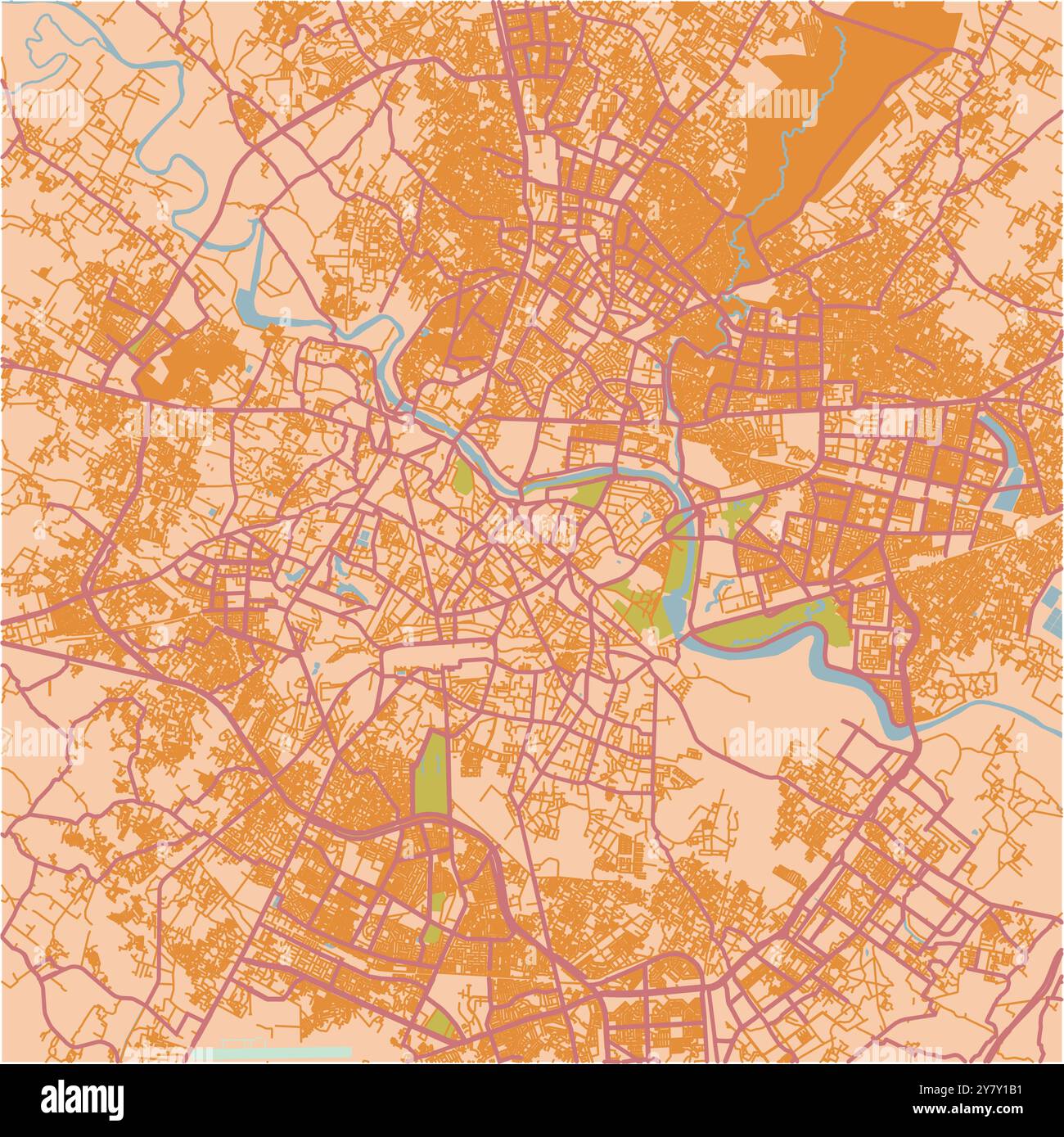 Lucknow map hi-res stock photography and images - Alamy