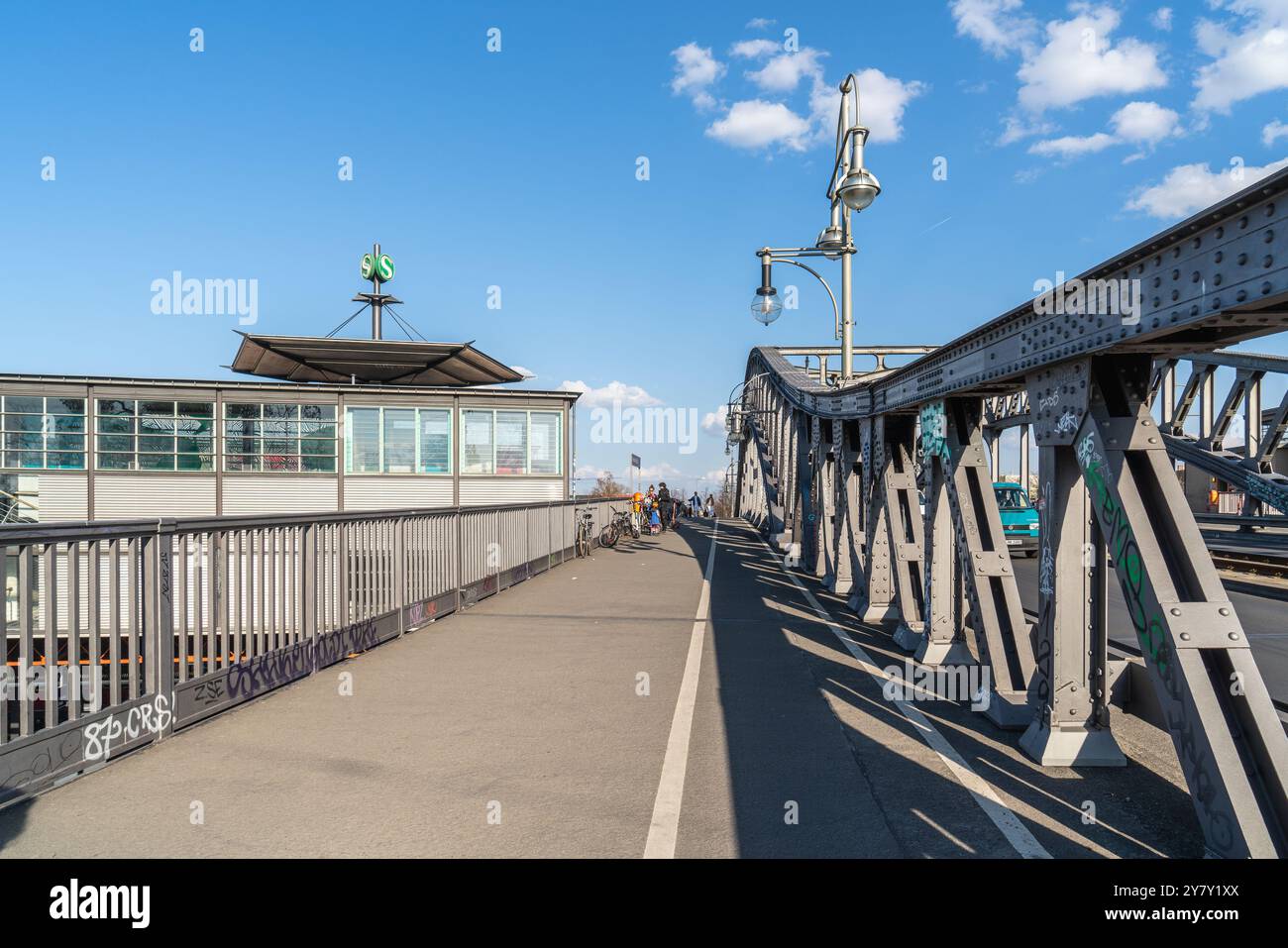 Berlin Germany 2024: The Bornholmer Strasse border crossing at ...