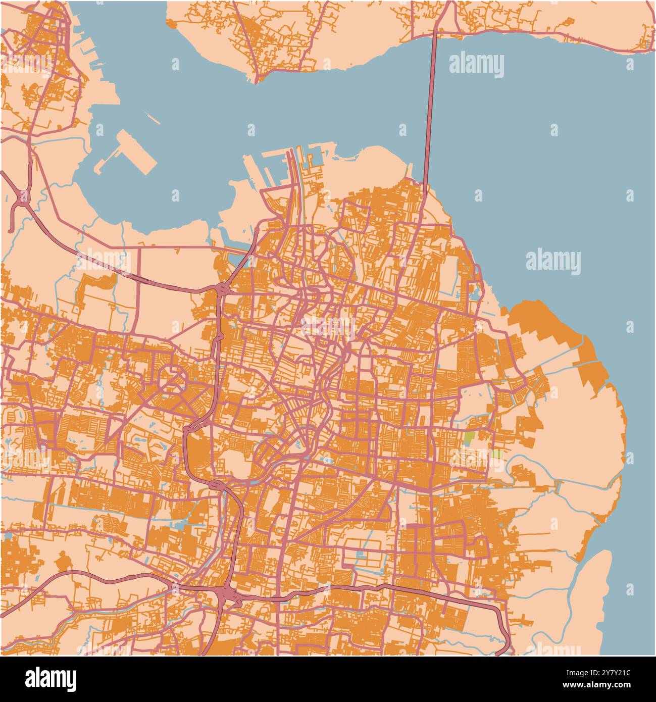 Surabaya Map