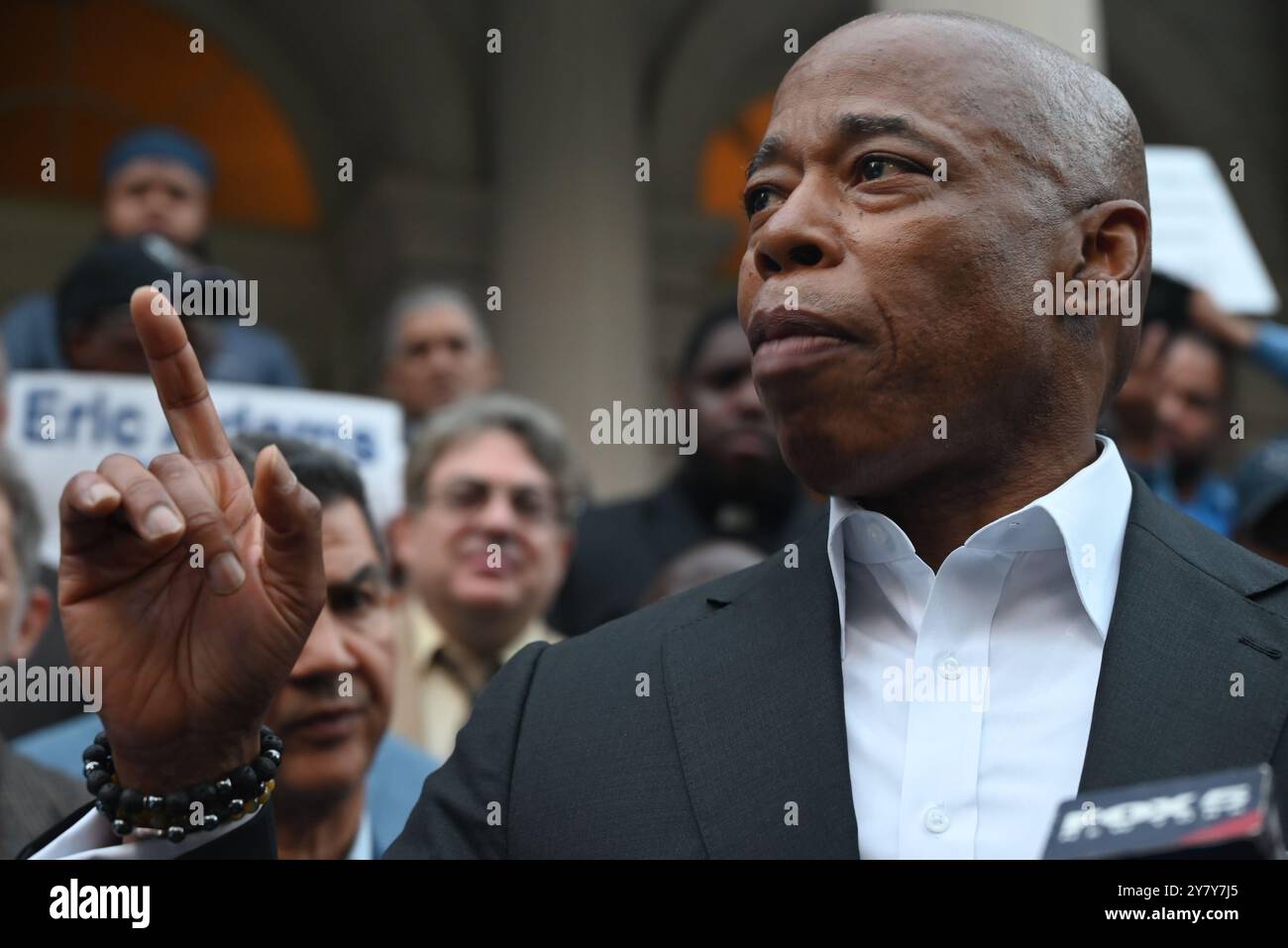 Manhattan, New York, USA. 1st Oct, 2024. (NEW) Mayor of New York City ...