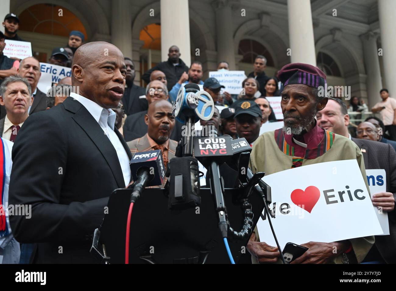 Manhattan, New York, USA. 1st Oct, 2024. (NEW) Mayor of New York City ...