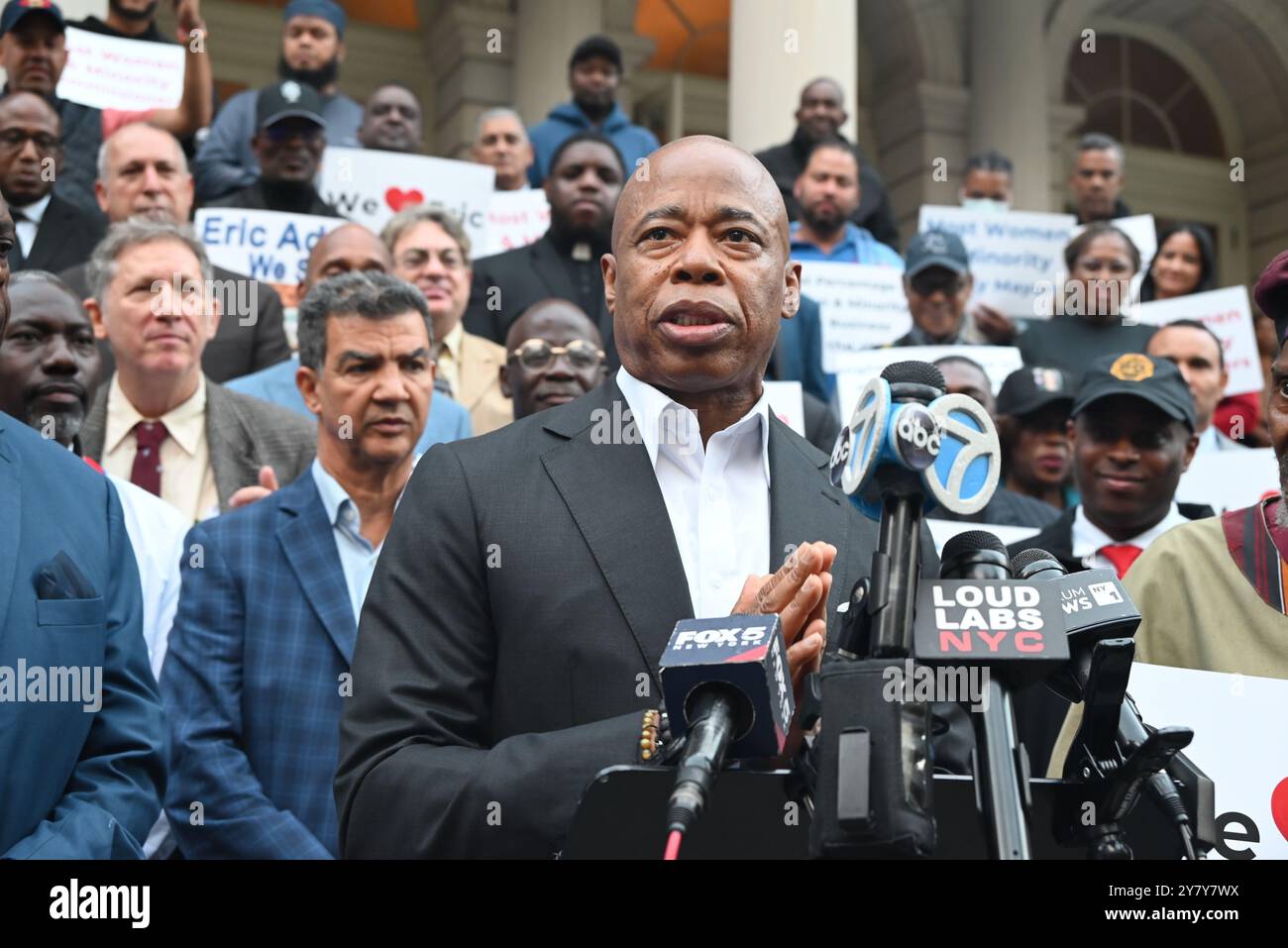 Manhattan, New York, USA. 1st Oct, 2024. (NEW) Mayor of New York City ...