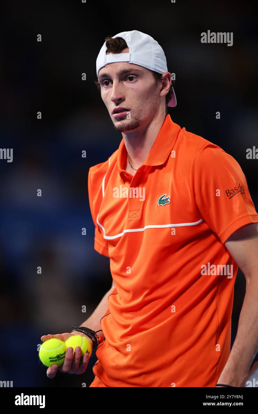 Tokyo, Japan. 1st Oct, 2024. Ugo Humbert (FRA) Tennis : Kinoshita Group ...