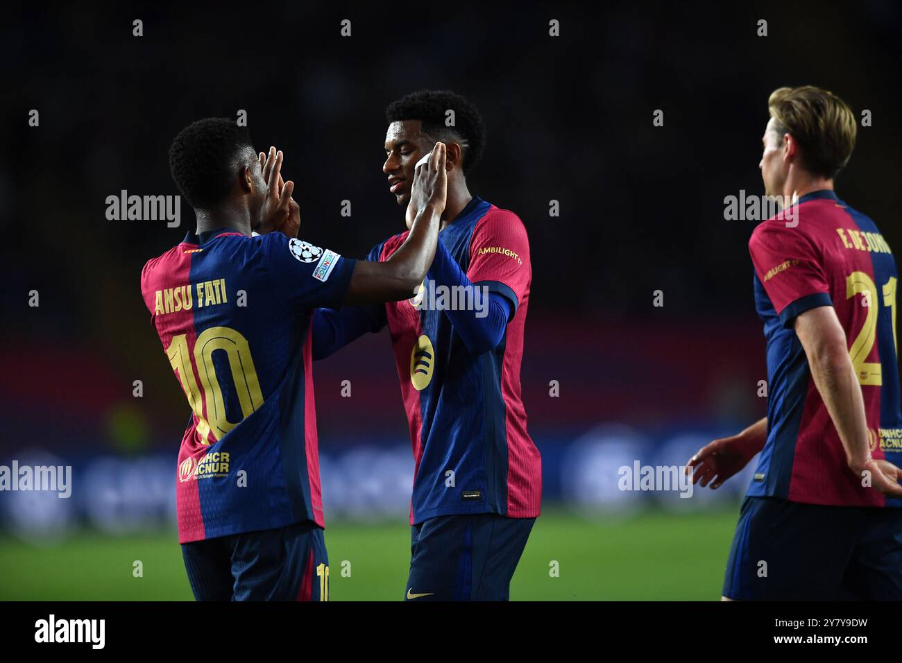 FC BARCELONA vs BSC Young Boys October 01,2024 Ansu Fati (10) of FC ...