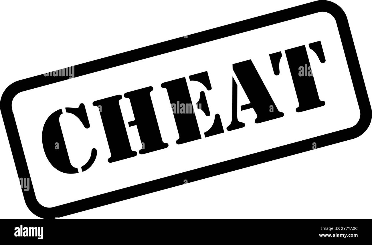 Cheat background Stock Vector Images - Alamy