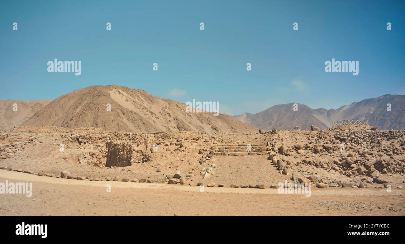 Caral, UNESCO world heritage site and the most ancient city in the ...