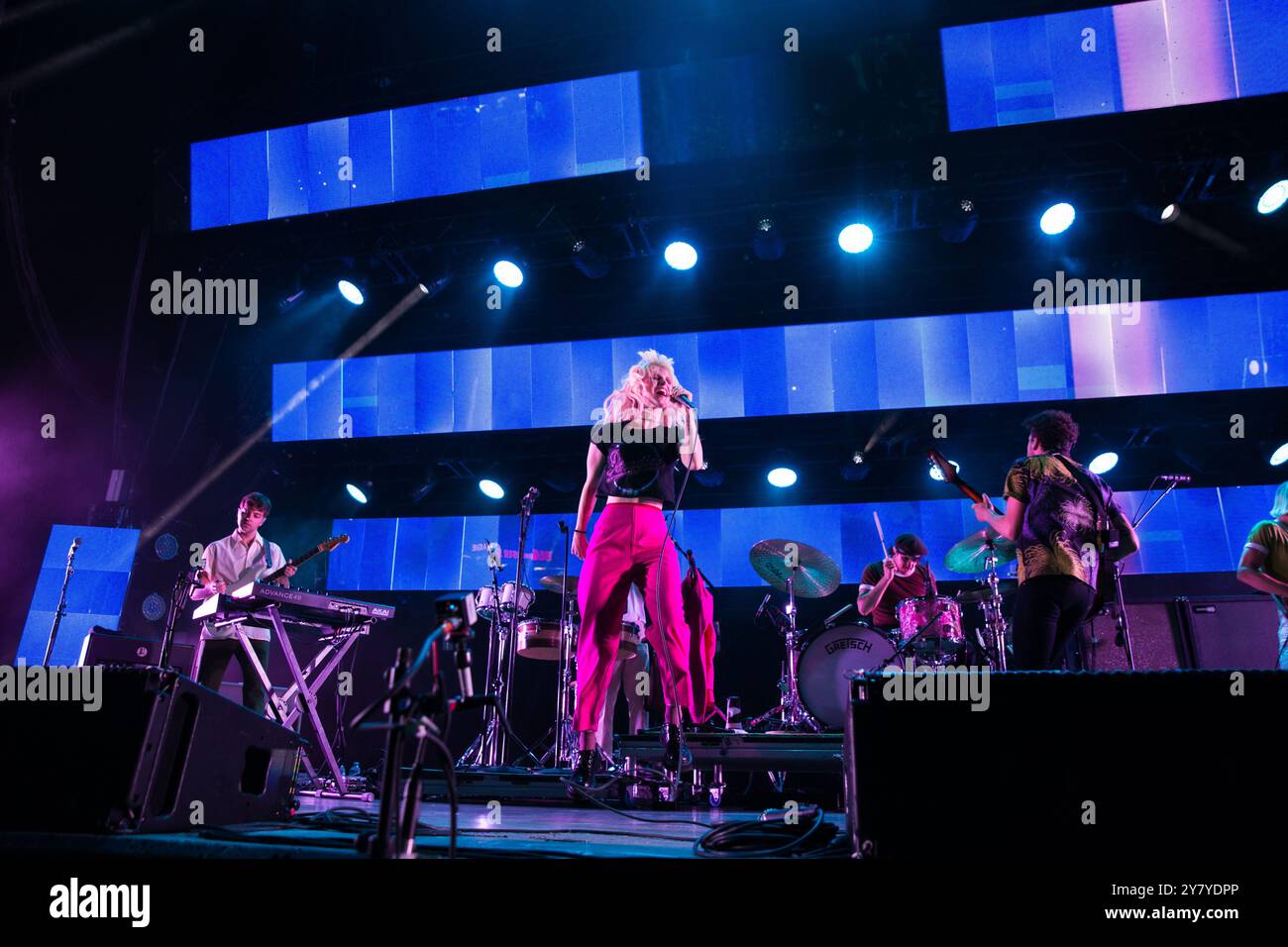 Hayley Williams of Paramore performs live at Budweiser Stage in Toronto ...