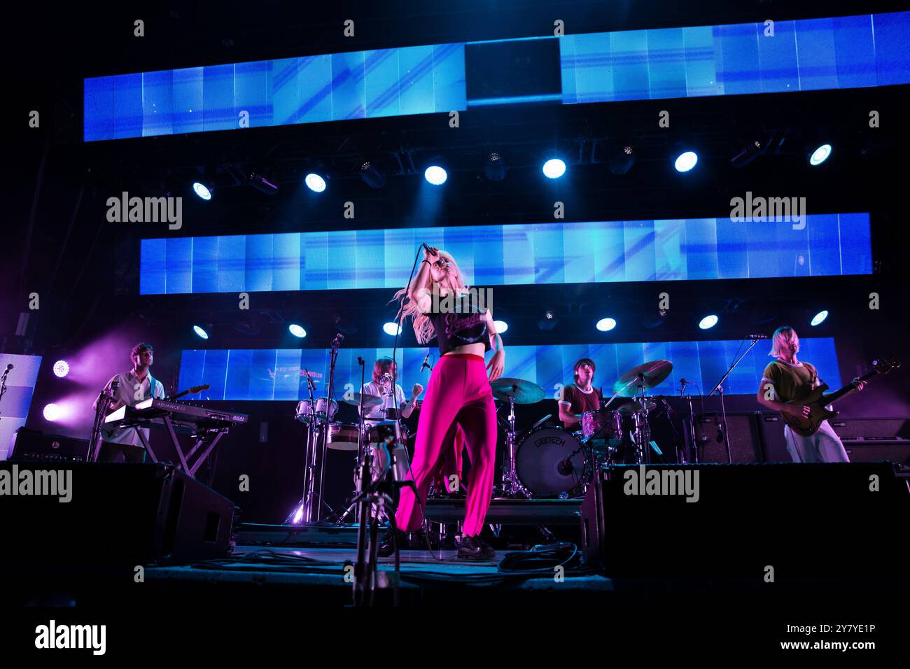 Hayley Williams of Paramore performs live at Budweiser Stage in Toronto ...