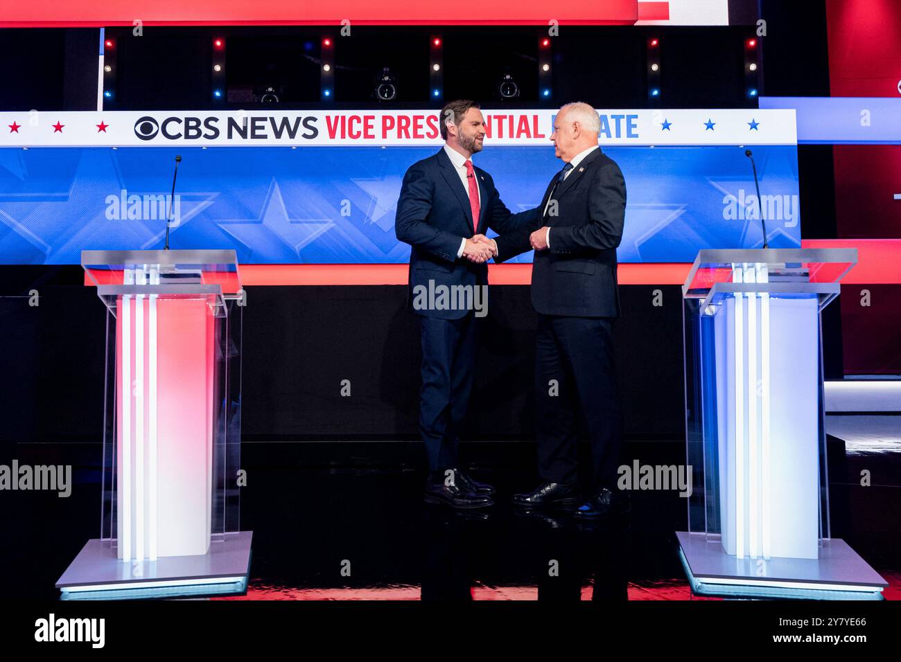 New York, United States. 01st Oct, 2024. Senator JD Vance, a Republican ...