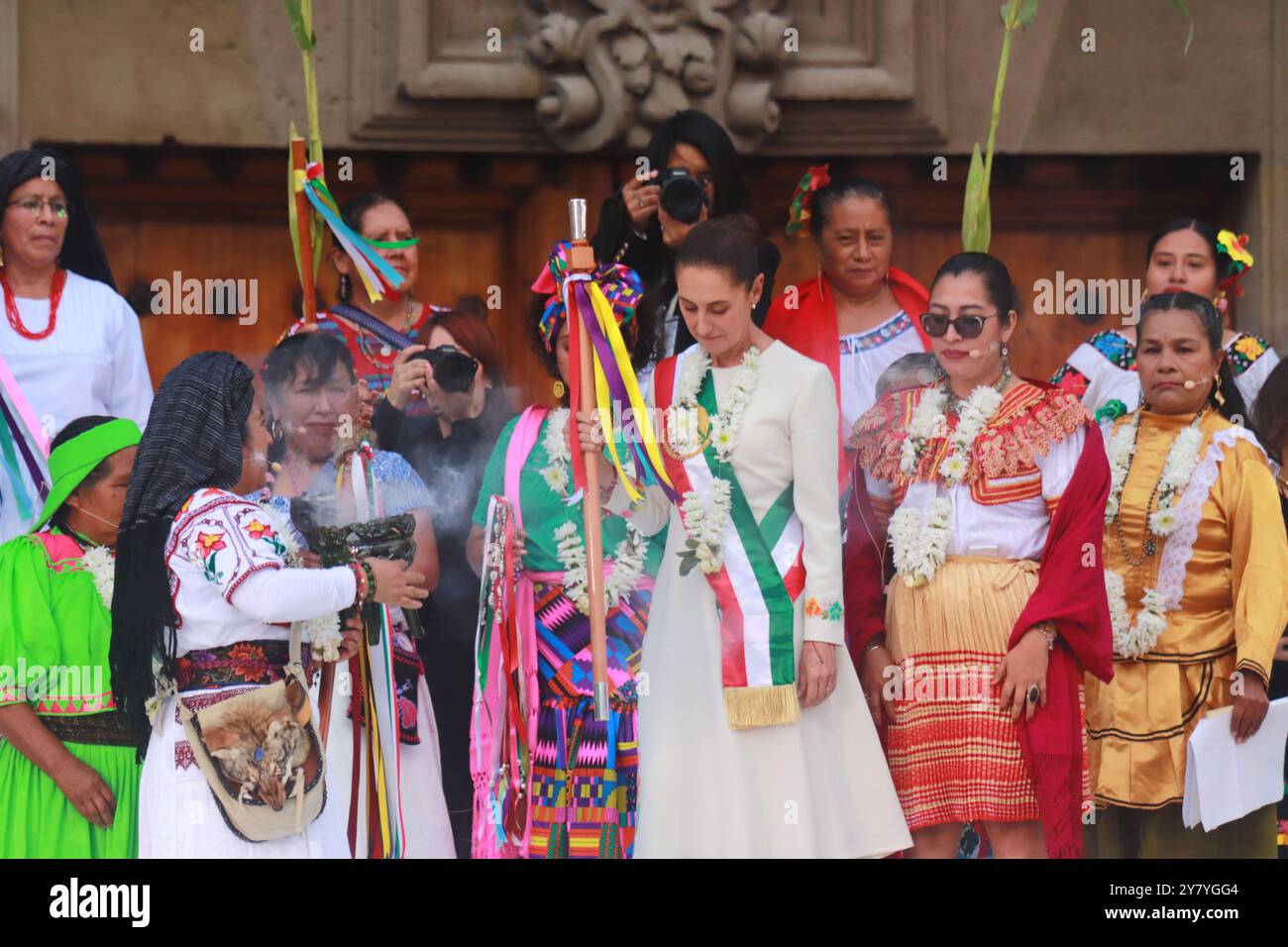Mexico City, Mexico. 01st Oct, 2024. Mexico's new president, Claudia ...