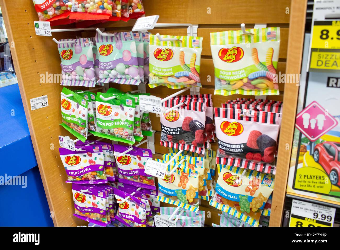 Los Angeles, California, United States - 08-10-2021: A view of several ...