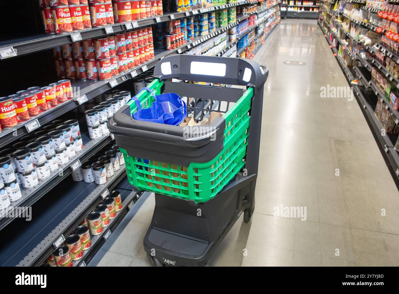 Los Angeles, California, United States - 06-15-2021: A view of an ...