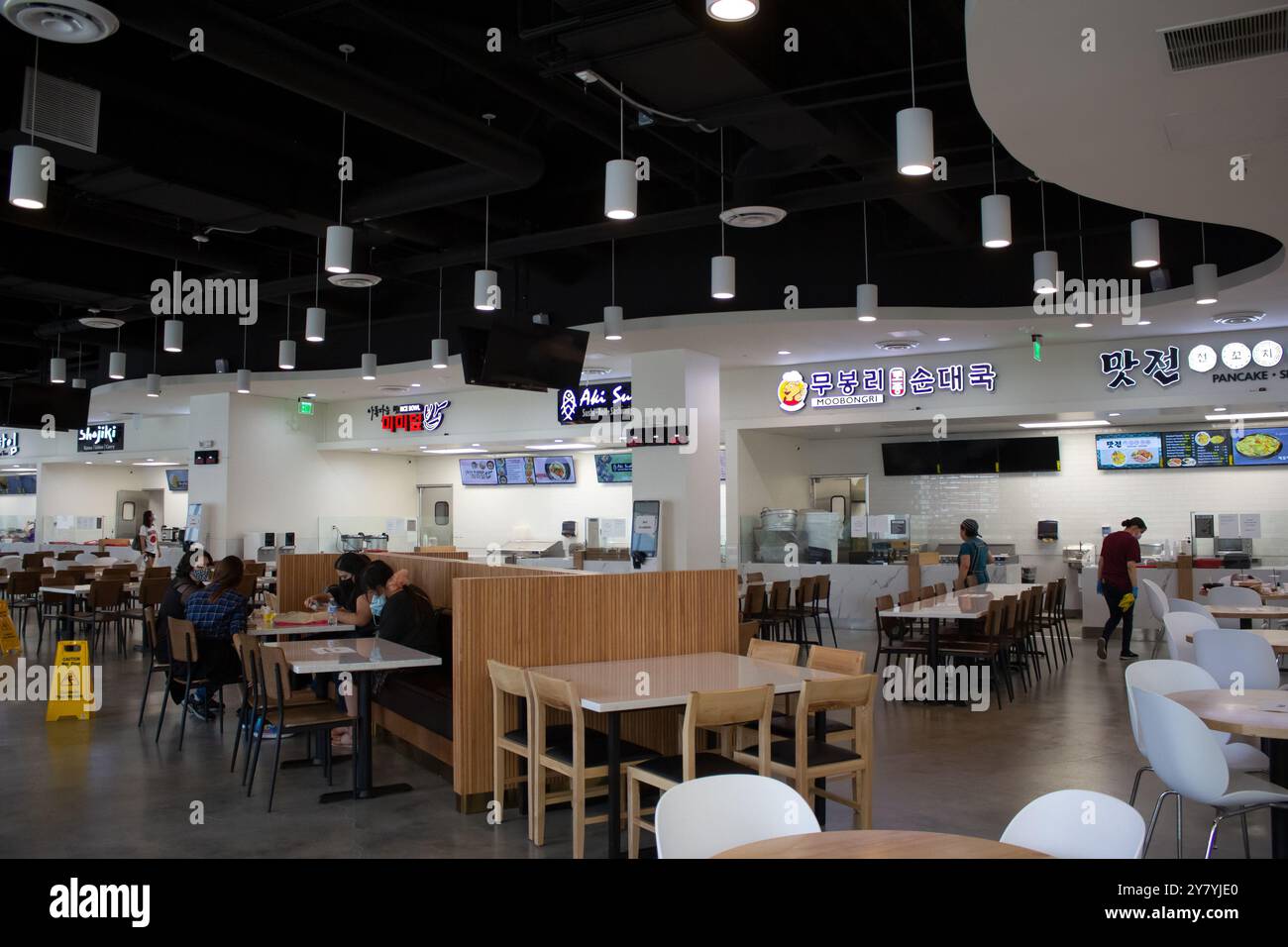 Buena Park, California, United States - 07-03-2021: A view inside a ...