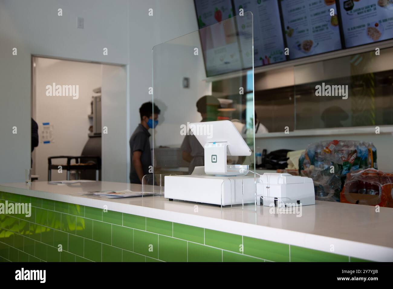 Restaurant pos hi-res stock photography and images - Alamy