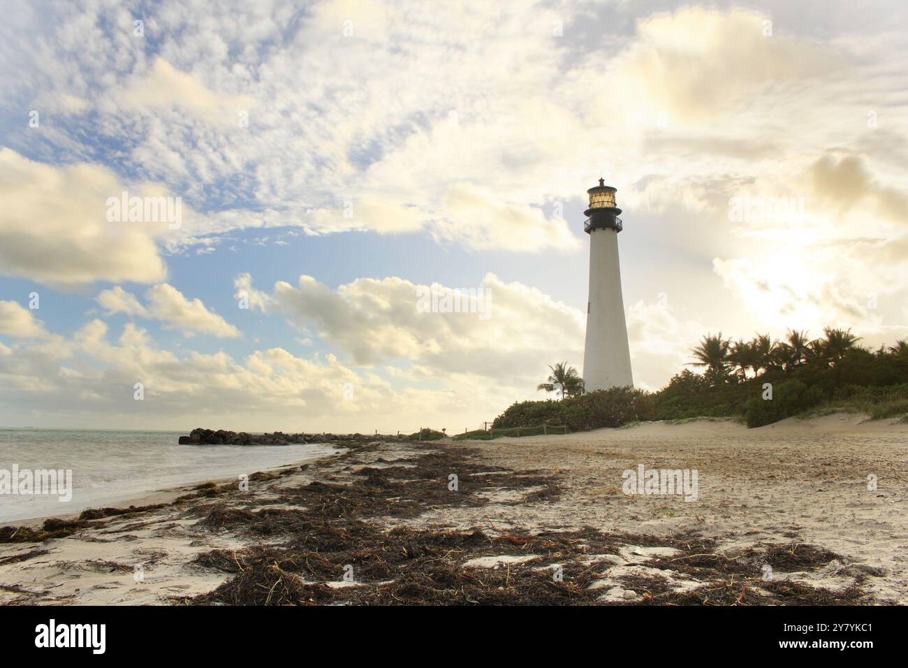 Key Biscayne, Florida, United States - 08-14-2016: A view of a the ...
