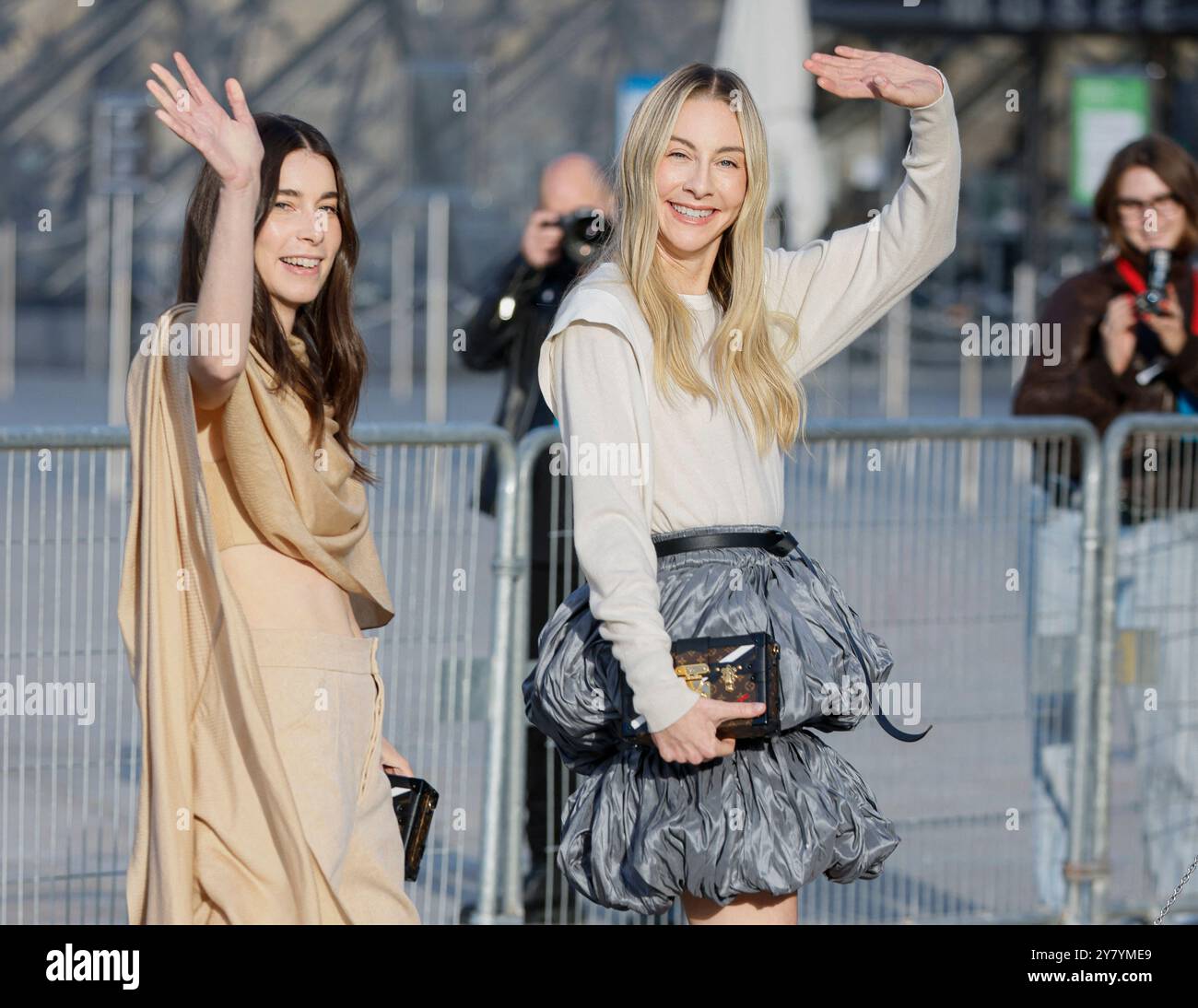 Este Haim, Danielle Haim, Alana Haim attend the Louis Vuitton Paris ...