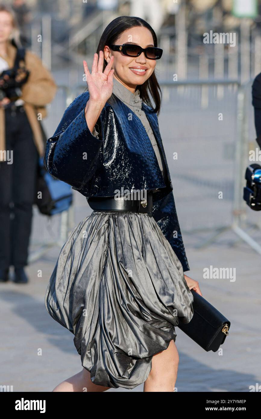Jurnee Smollett attends the Louis Vuitton Paris Womenswear Spring ...