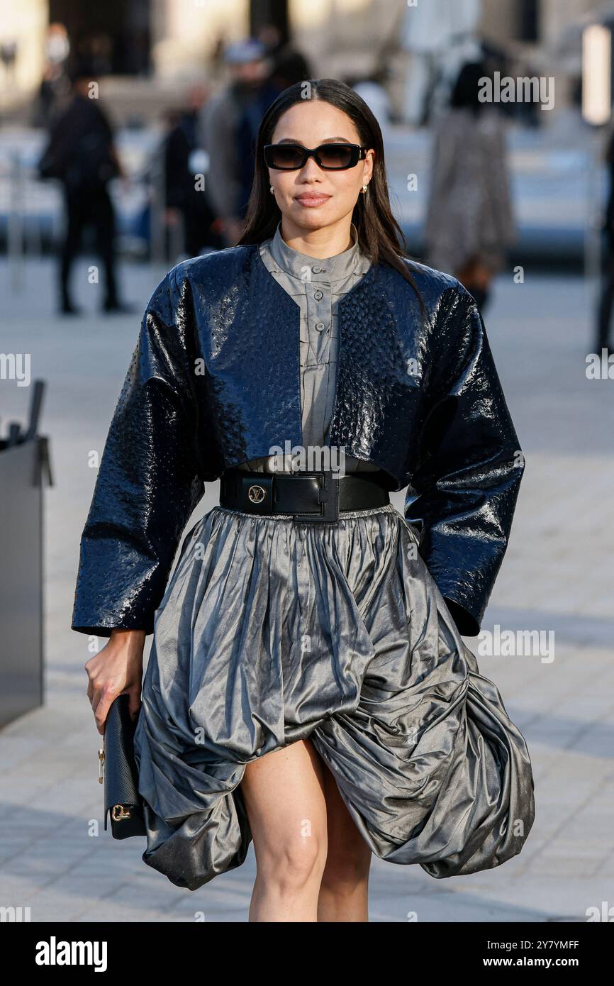 Jurnee Smollett attends the Louis Vuitton Paris Womenswear Spring ...