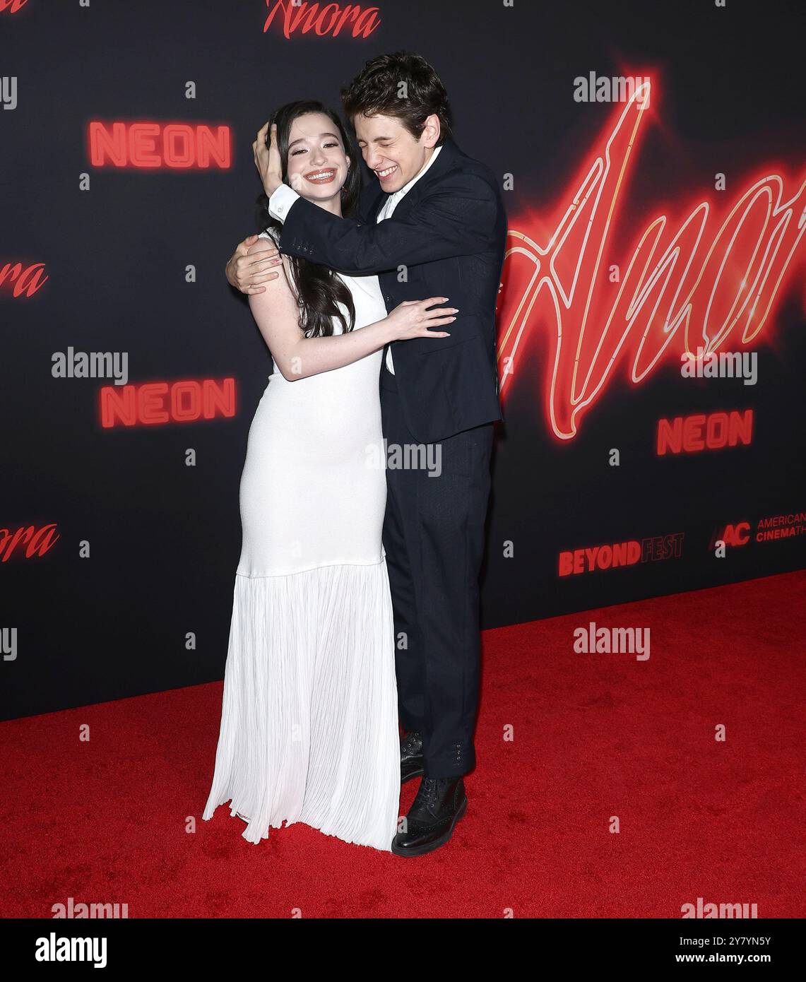 Los Angeles, USA. 01st Oct, 2024. Mikey Madison, Mark Edelshteyn ...