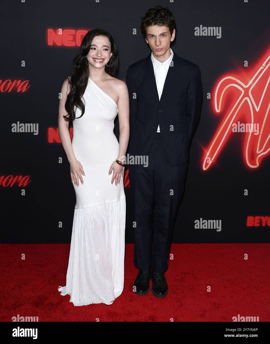 Los Angeles, USA. 01st Oct, 2024. Mikey Madison, Mark Edelshteyn ...