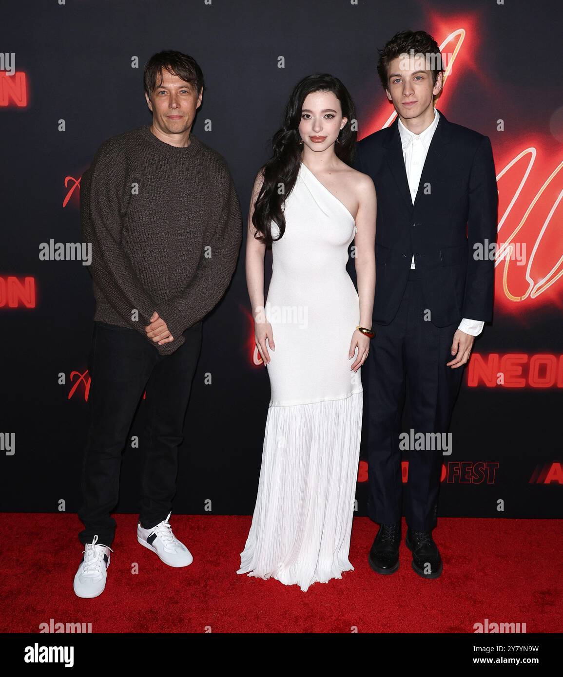 Los Angeles, USA. 01st Oct, 2024. Sean Baker, Mikey Madison, Mark ...