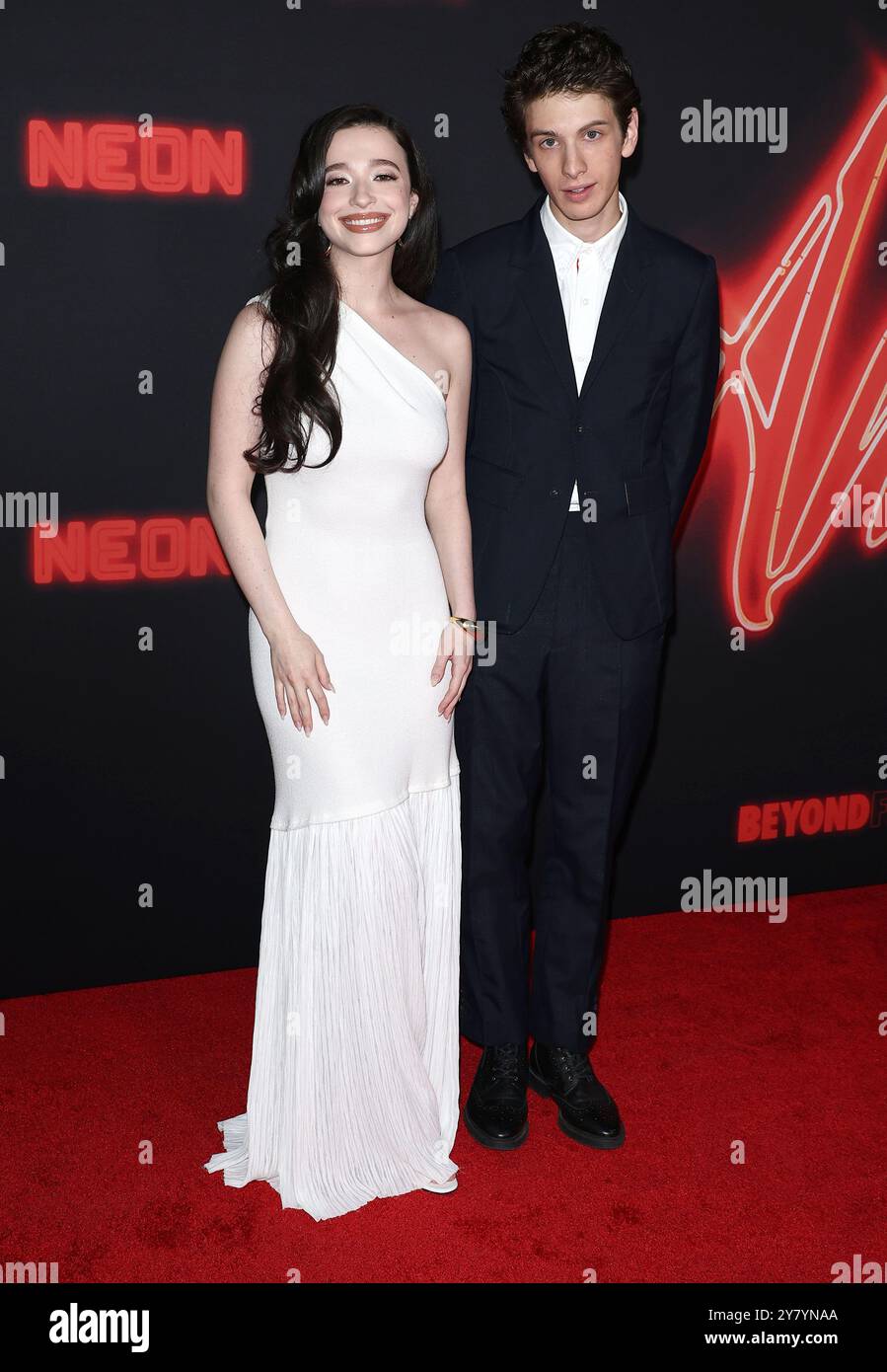 Los Angeles, USA. 01st Oct, 2024. Mikey Madison, Mark Edelshteyn ...