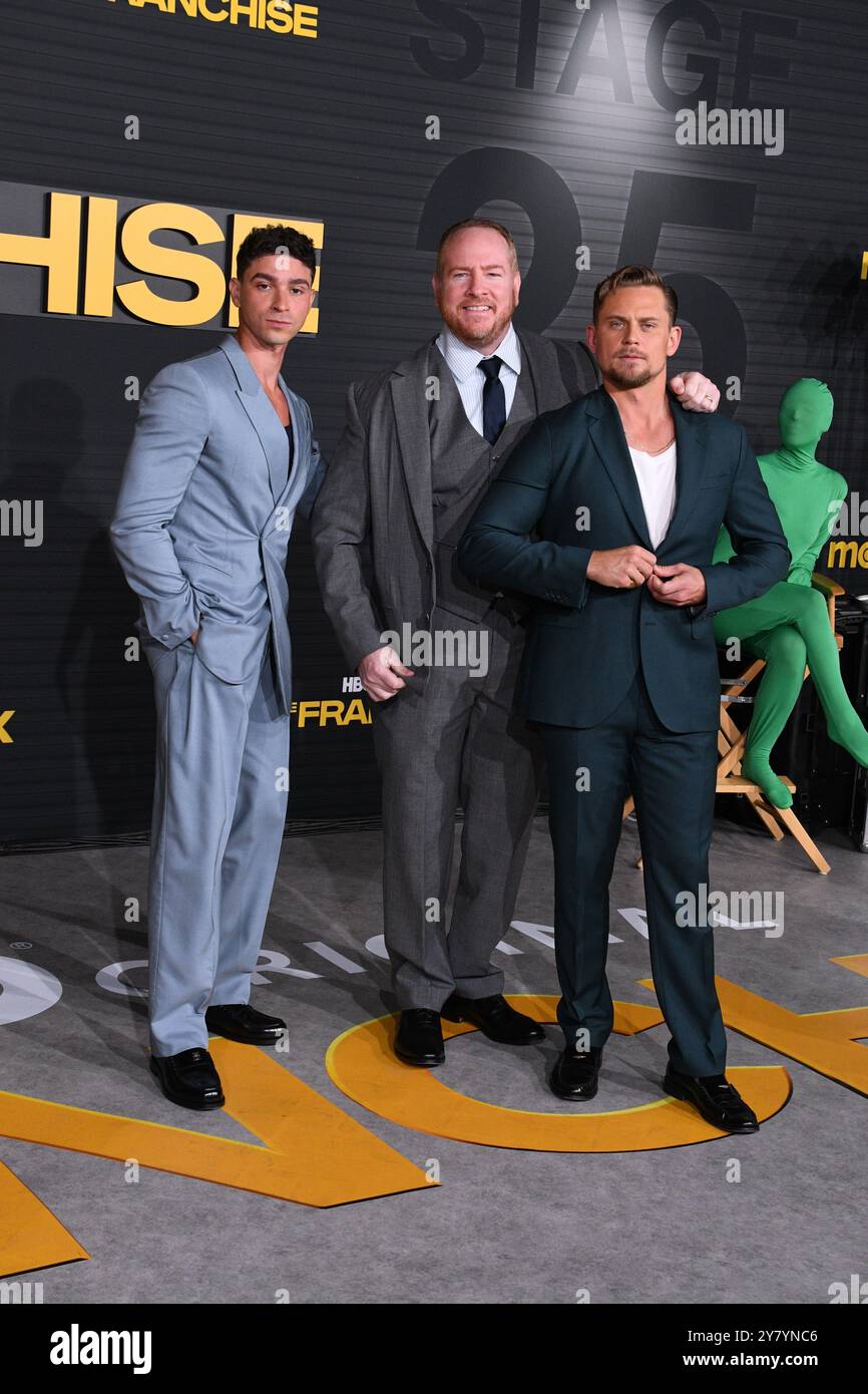 Los Angeles, California, USA 1st October 2024 (L-R) Actor Isaac Powell ...