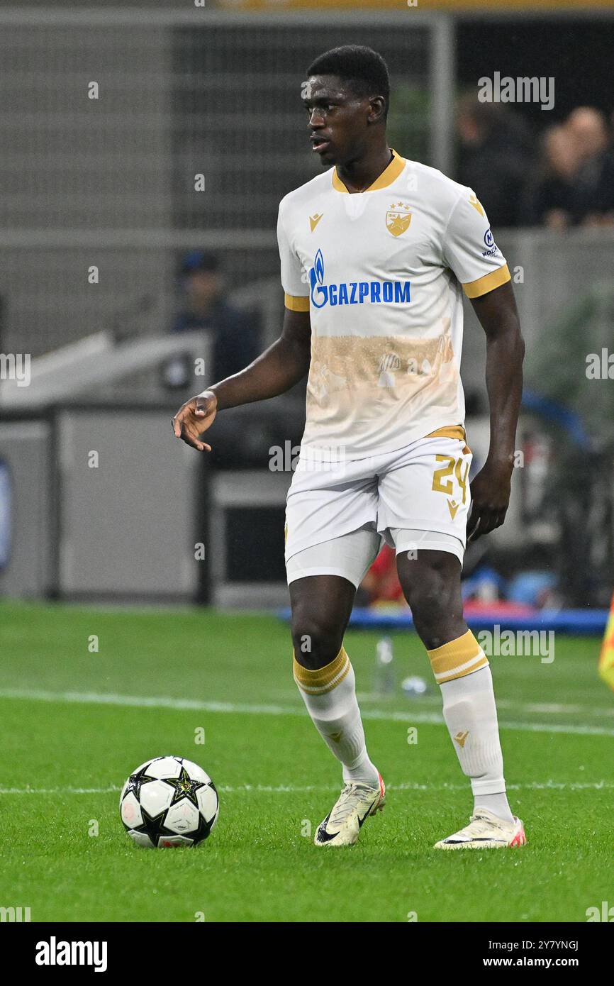 1st Oct 2024, Stadio San Siro, Milano, Italy; Uefa Champions League ...