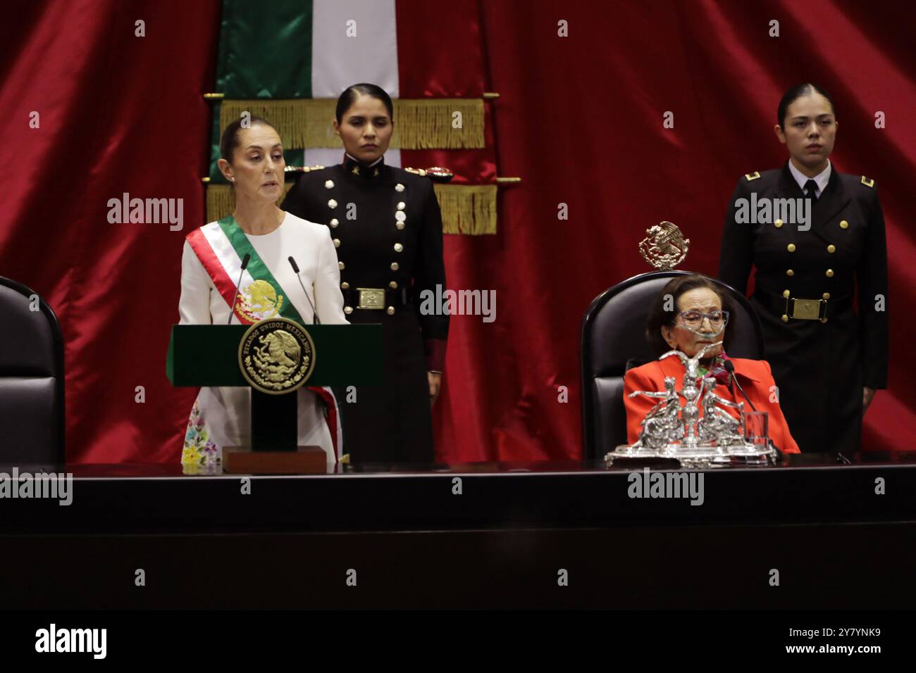 Mexico City, Mexico. 01st Oct, 2024. Mexico's incoming President ...