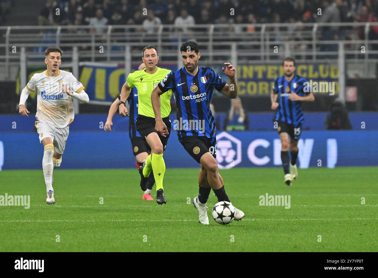 1st Oct 2024, Stadio San Siro, Milano, Italy; Uefa Champions League ...