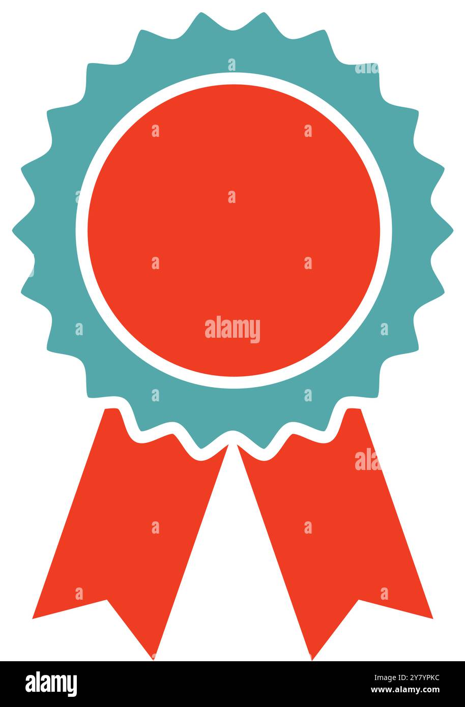 Certification seal award icon, ribbon web stamp symbol, label vector ...