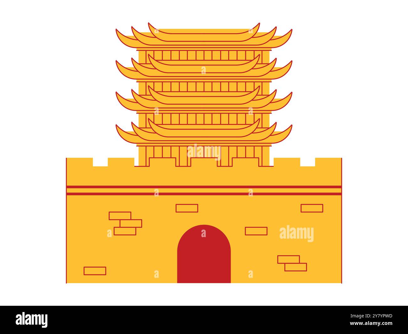 China palace ancient architecture building historical place destination ...