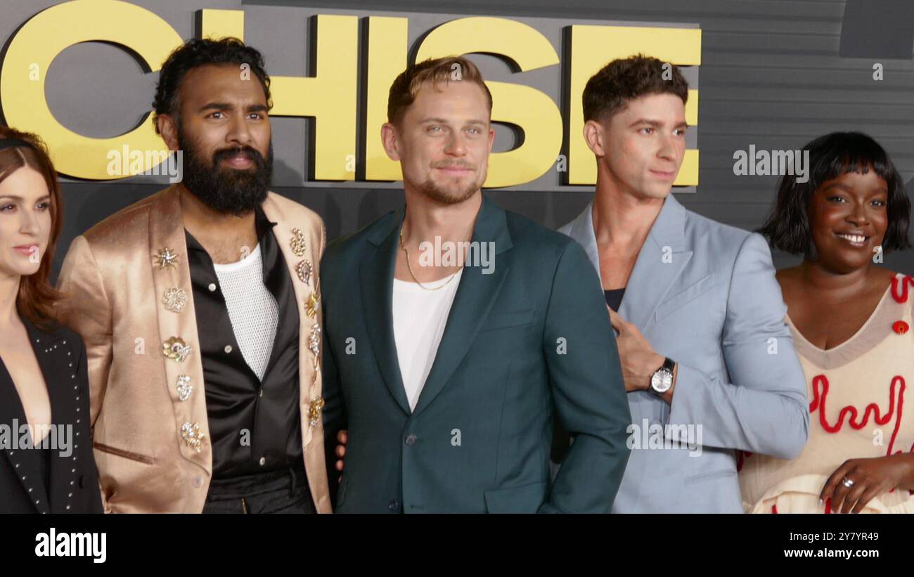 Los Angeles, California, USA 1st October 2024 (L-R) Actor Himesh Patel ...