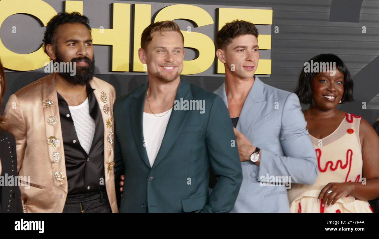Los Angeles, California, USA 1st October 2024 (L-R) Actor Himesh Patel ...