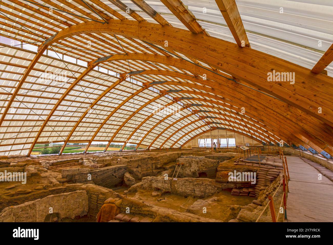 Catalhoyuk is oldest town in world with large Neolithic and ...