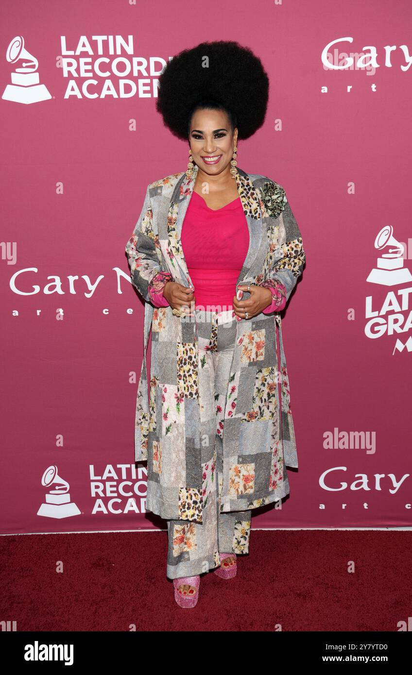 MIAMI, FLORIDA - OCTOBER 01: Aimee Nuviola attends The Latin GRAMMY ...