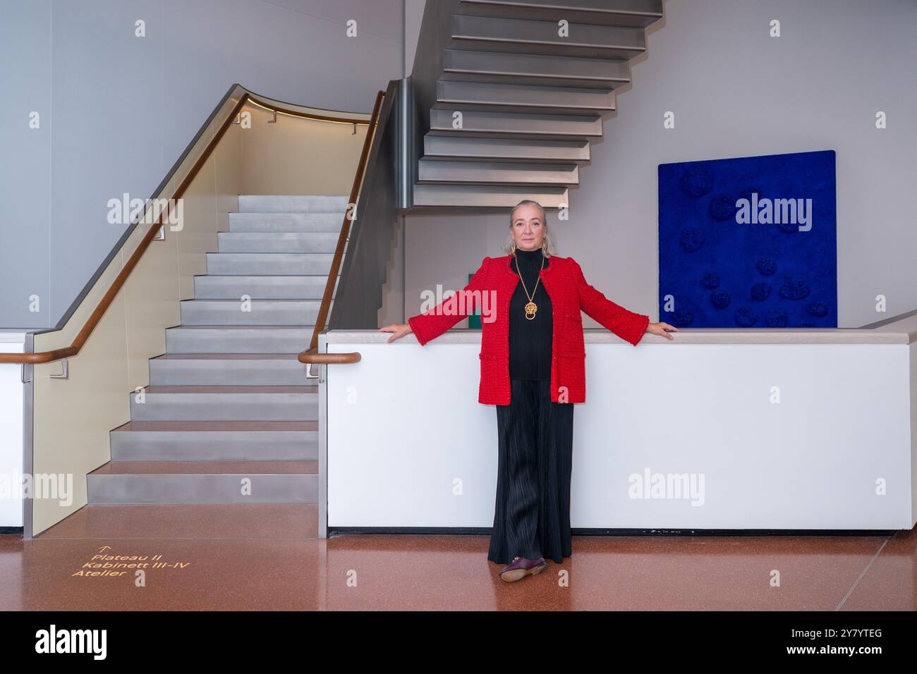 Photo shoot with Agnes HUSSLEIN-ARCO (portrait), Austrian art historian ...