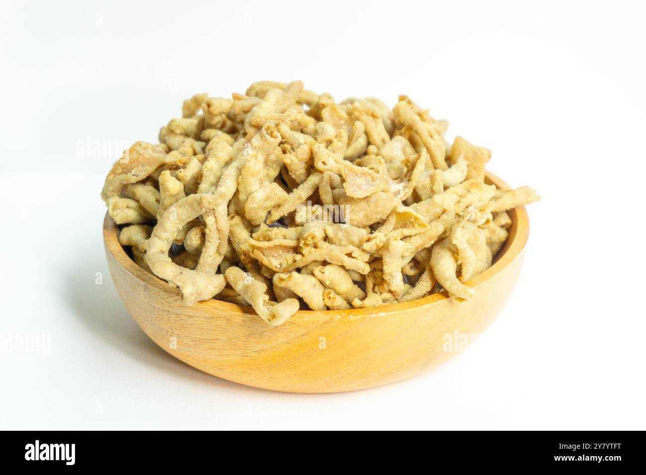 Intestine chips with white background. Intestine chips are one of the ...
